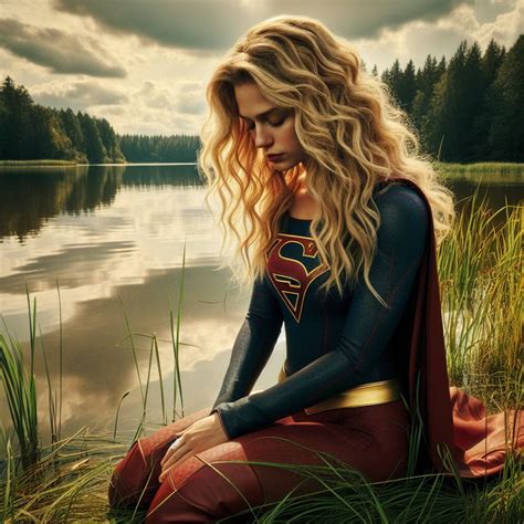 Supergirl On Her Knees Awaiting Her Punishment By Gardenia76 On Deviantart