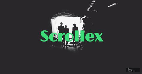 Scrollex Sticky Position Demo Codesandbox