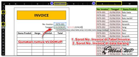 Cara Membuat Invoice Otomatis Di Excel