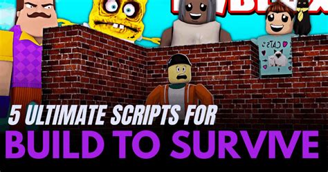 5 maxed build and survive roblox scripts auto kill and more