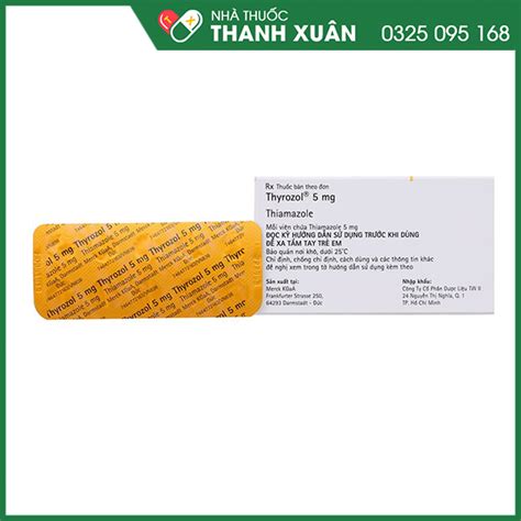 Thuốc Thyrozol điều Trị Cường Giáp