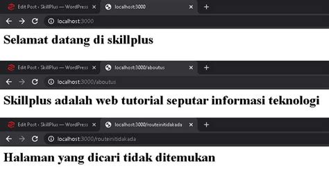 Menggunakan Service Skillplus