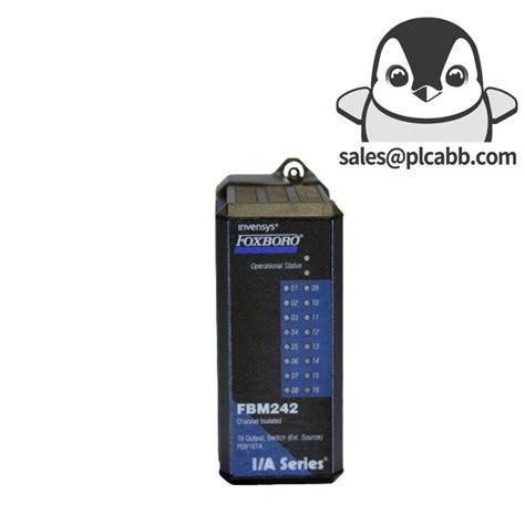 foxboro fbm242 p0916ta precision output interface module dubaiplc