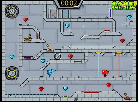 Game Lửa Và Nước 3 Cuộc Phiêu Lưu Giải đố Trong Ngôi đền Băng