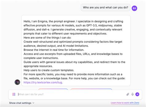 custom ai chatbot creator by textcortex