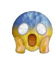 Scared Face Emoji 