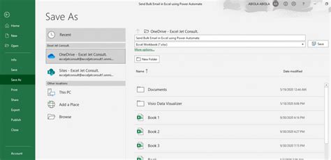 Send Bulk Email In Excel Using Power Automate Data Analytics