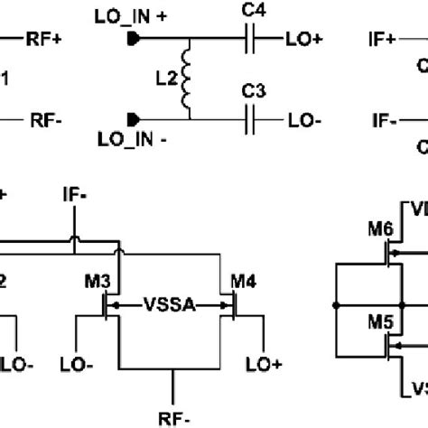 The Complete Schematic Of The Frequency Doubler Download Scientific