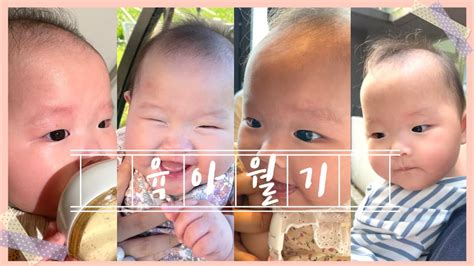 육아월기 5개월 아기 성장 Vlog｜아랫니 2개 남｜이유식 시작｜잠투정｜장난감 관심｜기고 있지만 걷고 싶어함｜엄빠 껌딱지 Youtube