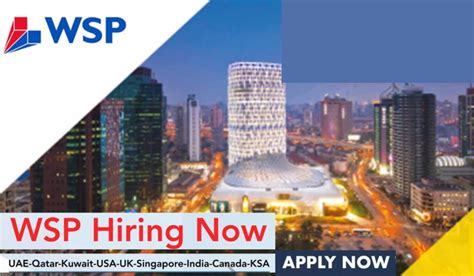 Wsp Careers Ksa Uae Qatar Kuwait Usa Uk Singapore Canada