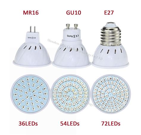 L Mpada Led E Espectro Total Vermelho Azul P Grandado