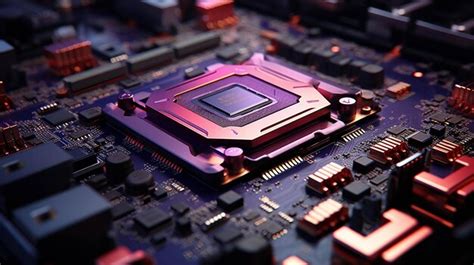 Premium Ai Image Memory Chip Hd Wallpaper Photographic Image