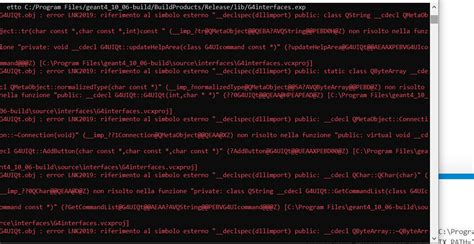 Use Qt With Geant In Windows Getting Started Geant4 Forum