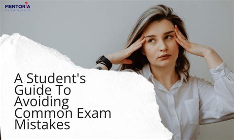 A Babe S Guide To Avoiding Common Exam Mistakes Mentoria