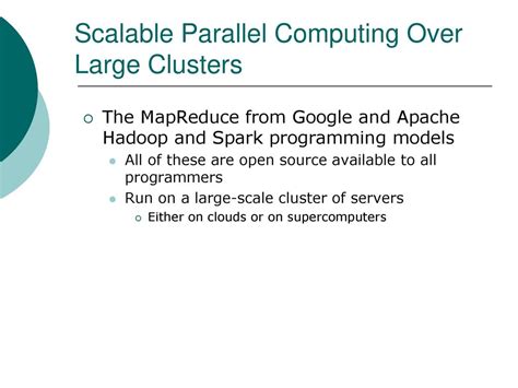 Chapter 8 Cloud Programming With Hadoop And Spark Ppt Download