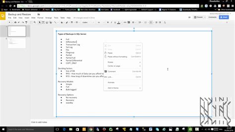 Sql Dba Backup And Recovery Knowhow Youtube