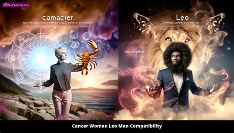 Cancer Woman Leo Man Compatibility