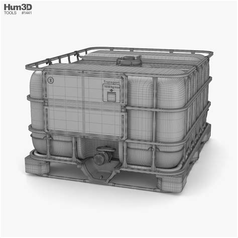 Ibc Container 135 Gallon Modelo 3d Baixar Ferramentas No