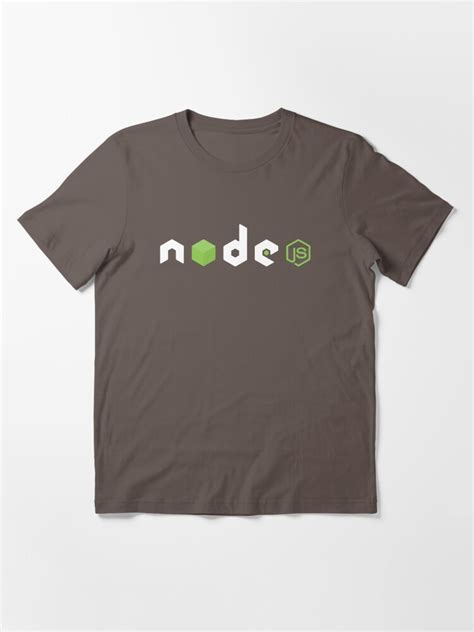 Node Js T Shirt For Sale By Apled Redbubble