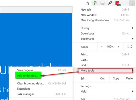 Add Your Favorite Sites To Your Desktop Or Taskbar Cloudeight Infoave