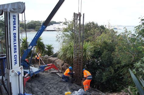Soldier Piles And Palisade Walls Commercial Spiral Drillers