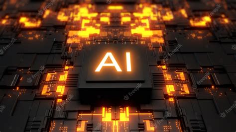 Premium Photo Artificial Intelligence Motherboard Processor Chip