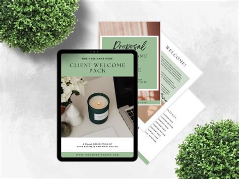 Virtual Assistant Client Welcome Packet Virtual Assistant Template Service Guide New Client
