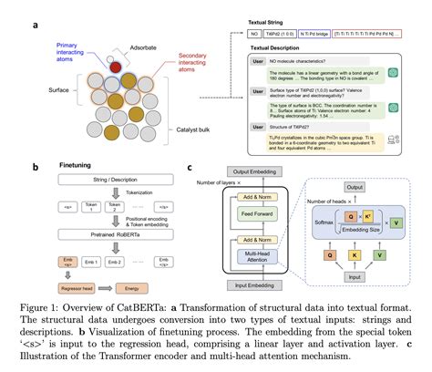 Transforming Catalyst Research Meet Catberta A Transformer Based Ai