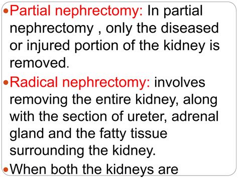 Nephrectomy Pptx