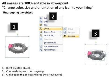 Ppt State Diagram Concepts Of Circular Procedure PowerPoint Templates