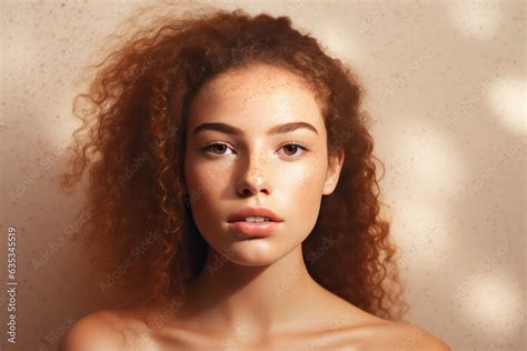 Beauty Woman Portrait Beautiful Spa Model Girl With Perfect Fresh