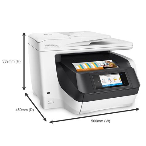Hp Officejet Pro 8730 A4 Colour Multifunction Inkjet Printer D9l20a