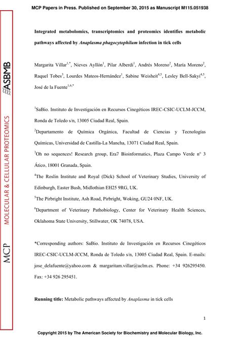 Pdf Integrated Metabolomics Transcriptomics And Proteomics Identifies Metabolic Pathways