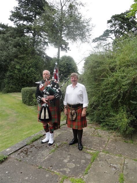 Bbq Pipe Major Philippe Vervoort And The Earl Of Erroll Clan Hay