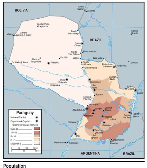 Paraguay Maps