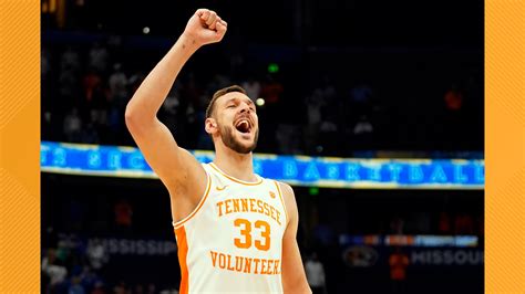Tennessee Center Uros Plavsic Available For Battle 4 Atlantis