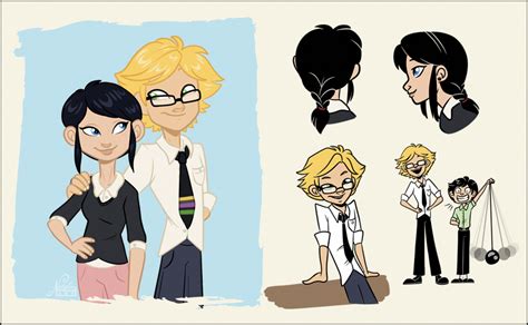 Headcanon Older Adrienette By Nattikay On Deviantart
