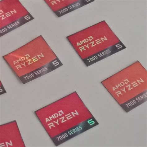 Jual Stiker Laptop AMD RYZEN Series Hologram Kota Bekasi Richard Forklift Tokopedia