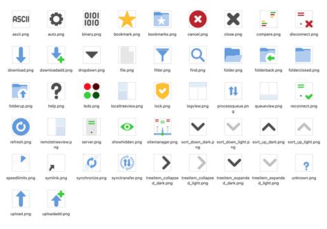 Github Gussan Beedanfilezilla Theme Flat Flat Theme For Filezilla