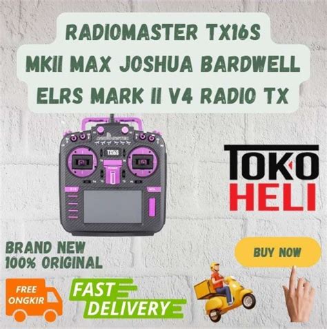 Jual Radiomaster Tx S Mkii Max Joshua Bardwell Elrs Mark Ii V Radio Tx Di Seller Noelle