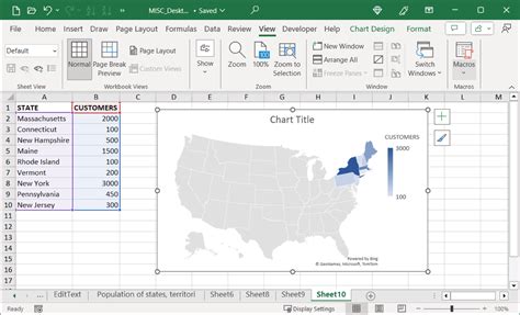Us Heat Map Excel 2010 How To Create An Excel Heat Map 5 Simple Steps
