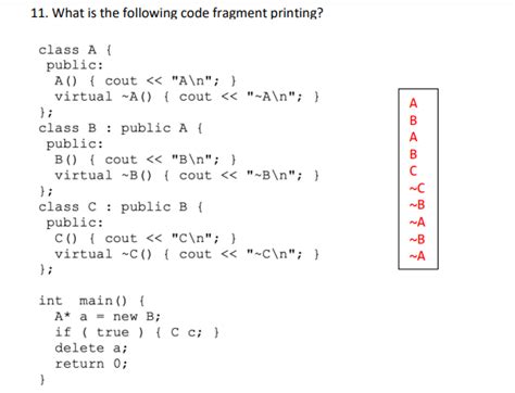 solved 10 what is the following code fragment printing