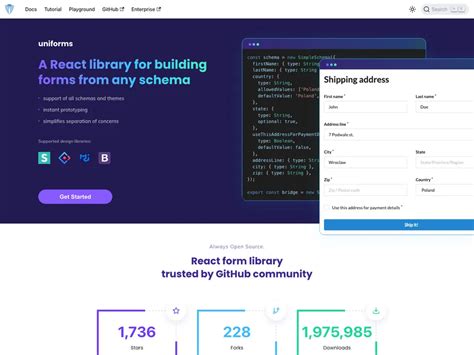 React Ui Kits And Component Libraries React Templates And Themes