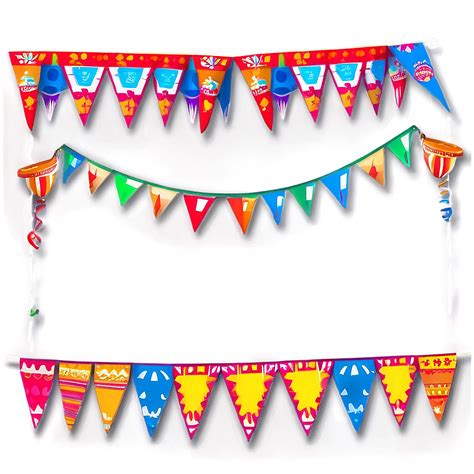 Download Fiesta Bunting Banner Png 06262024