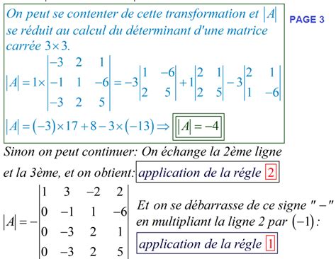 Comment Calculer Le Déterminant Dune Matrice 4x4 Le Plus Rapidement Possible