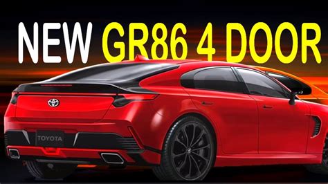 2027 Toyota Gr86 Four Door Sports Car Gets Rendered With Hybrid Gr Corolla Oomph Autoevolution