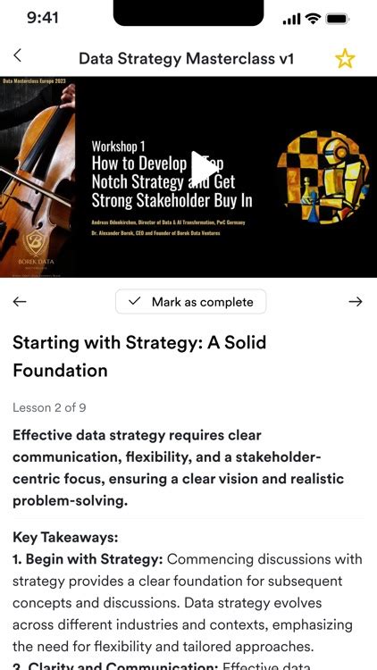 Data Masterclass By Data Masterclass
