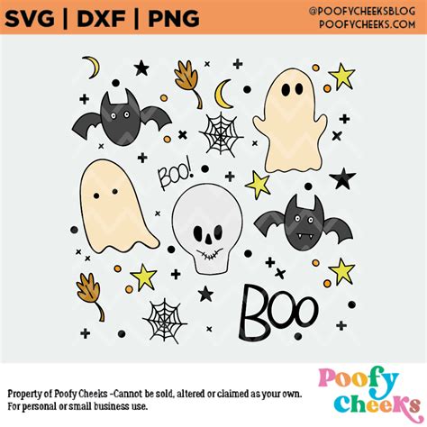 Free Halloween Doodle Cut File Png Svg Dxf Artofit