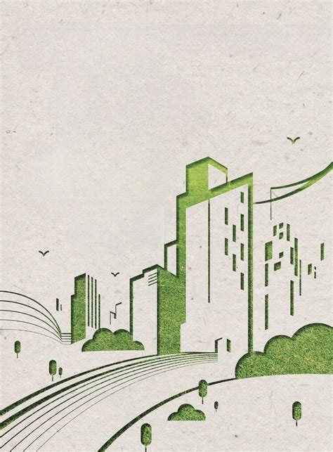 Abstract Urban Pattern Poster