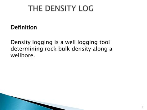 Density Log Ppt